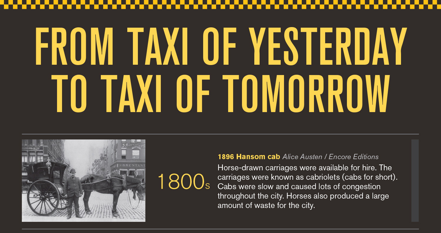 The History of New York City Taxi Cabs [Infographic] | Autocarb